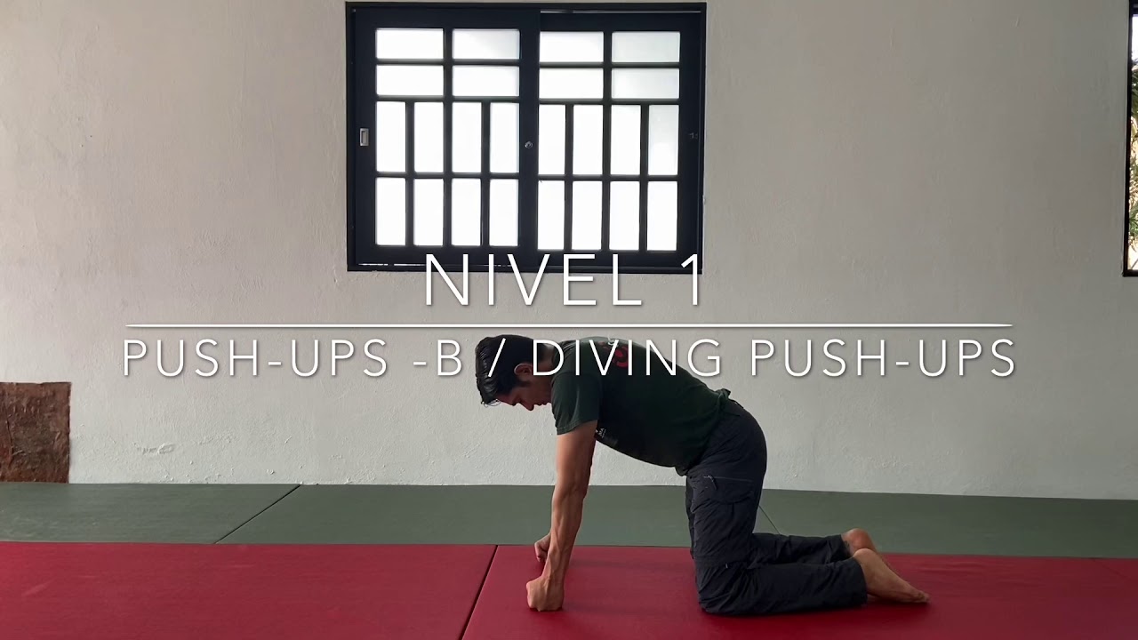 Push-ups - B / Diving push-ups - YouTube