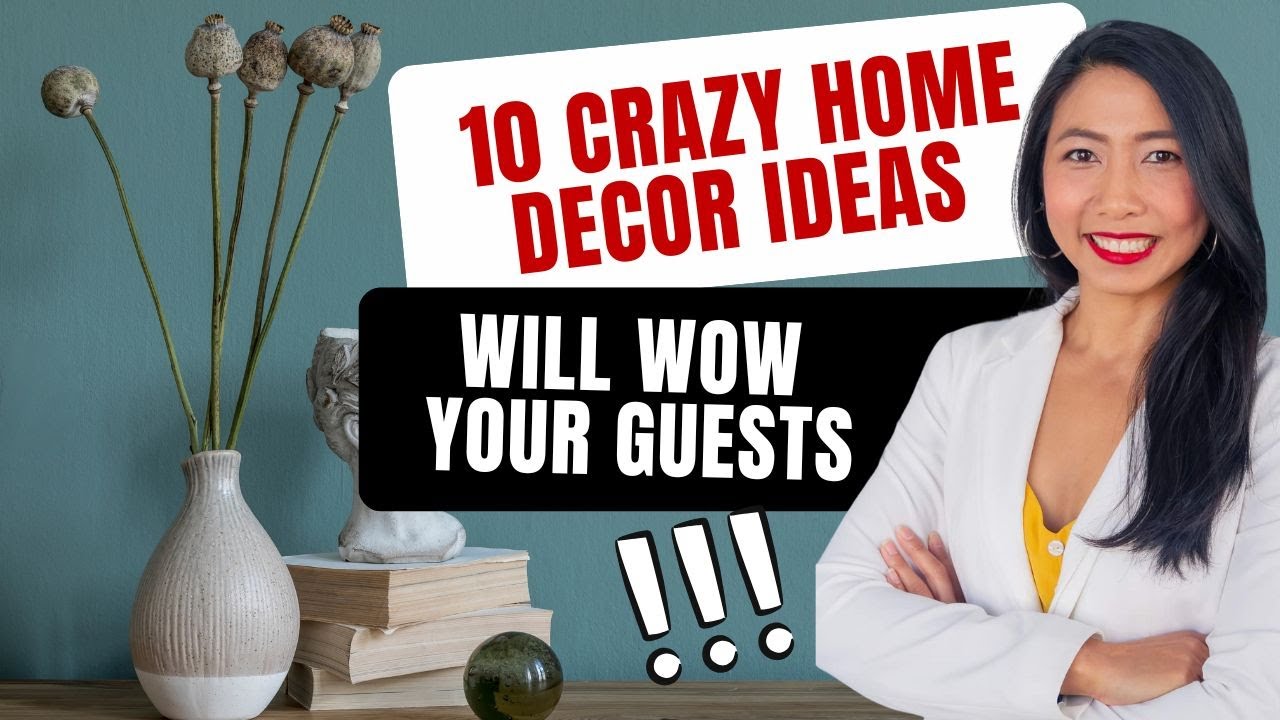 10 Crazy Home Decor Ideas That Will Wow Your Guests - YouTube