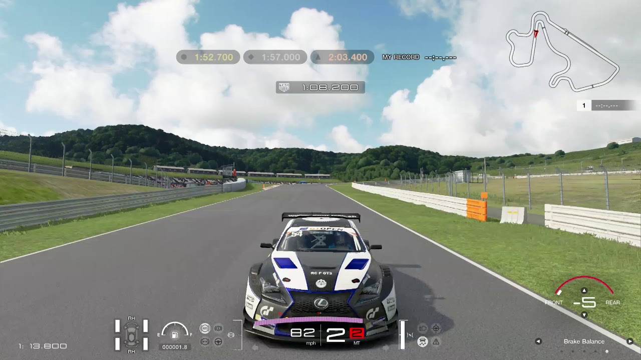 Gran Turismo Sport: Autopolis International Racing Course: 1 Lap ...