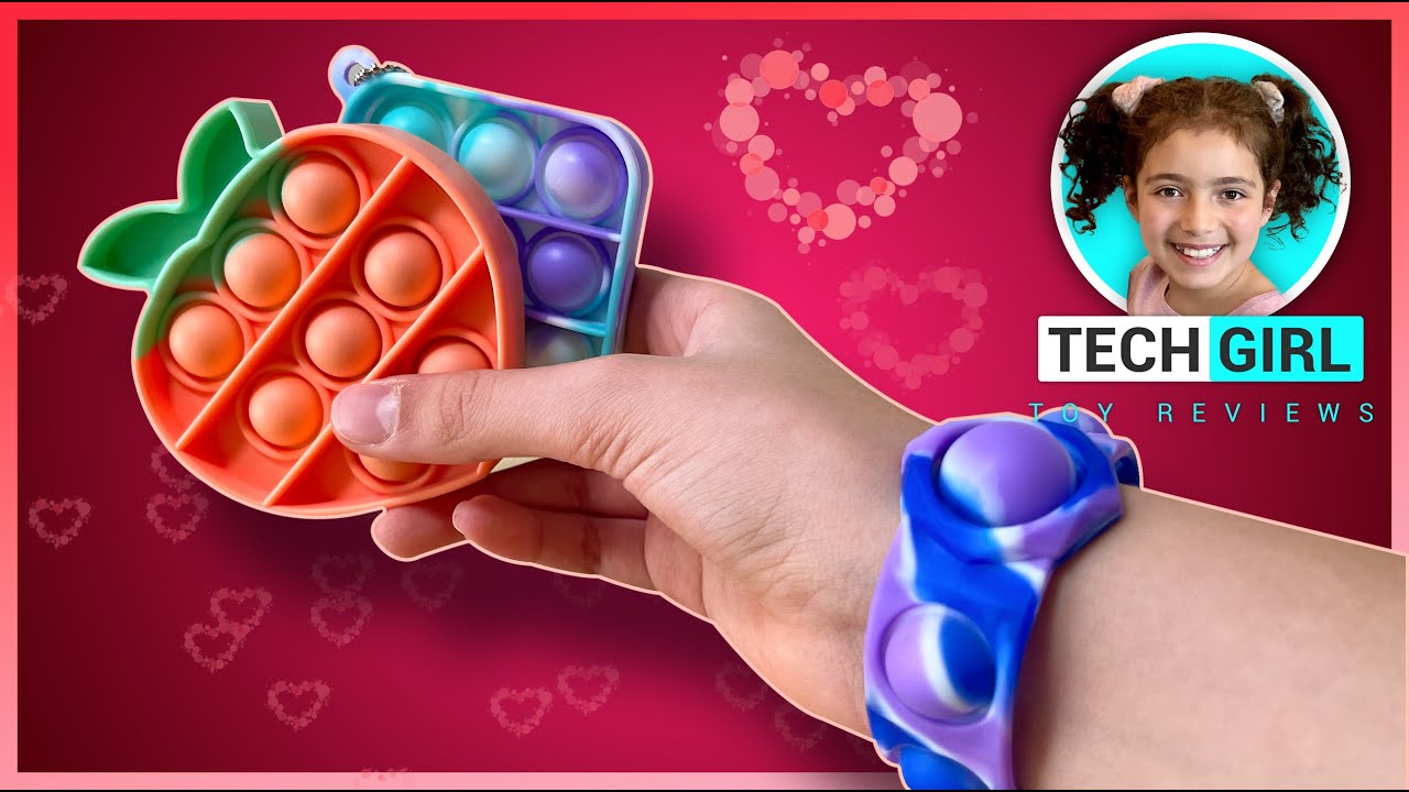 Mini Pop Its | TechGirl Toy Reviews - YouTube