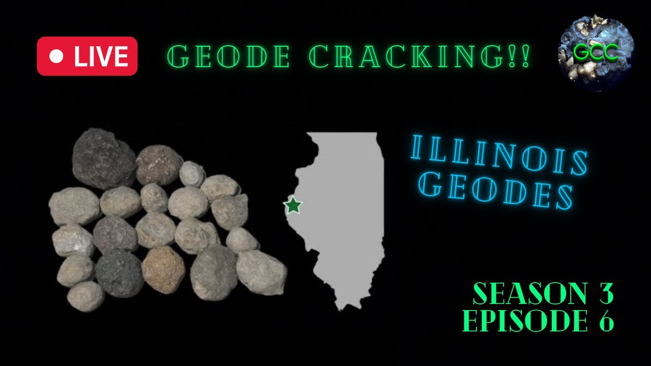LIVE GEODE CRACKING! | Season 3 Episode 6 ‘Illinois Geodes’ - YouTube