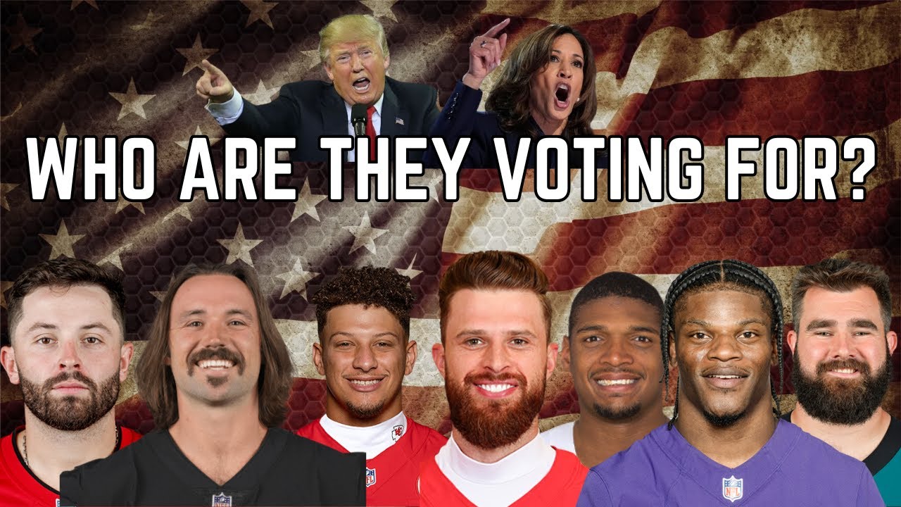 Who are NFL stars voting for? - YouTube