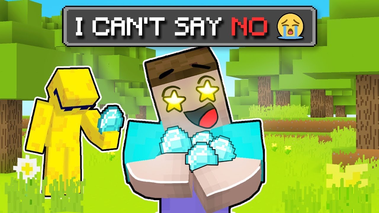 I Gave Minecraft Noob a “Yes Day” for 24 Hours - YouTube