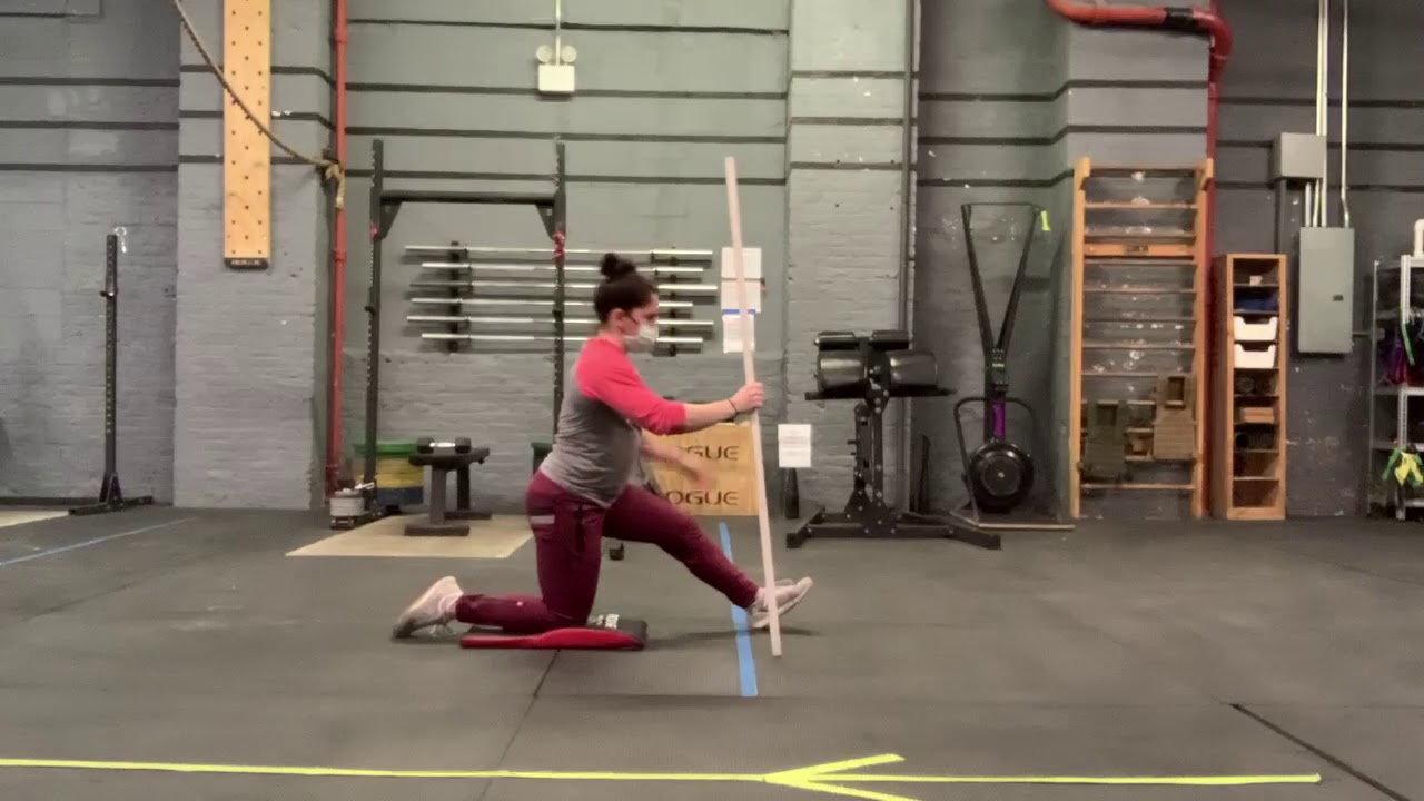 Active Half Front Split - YouTube