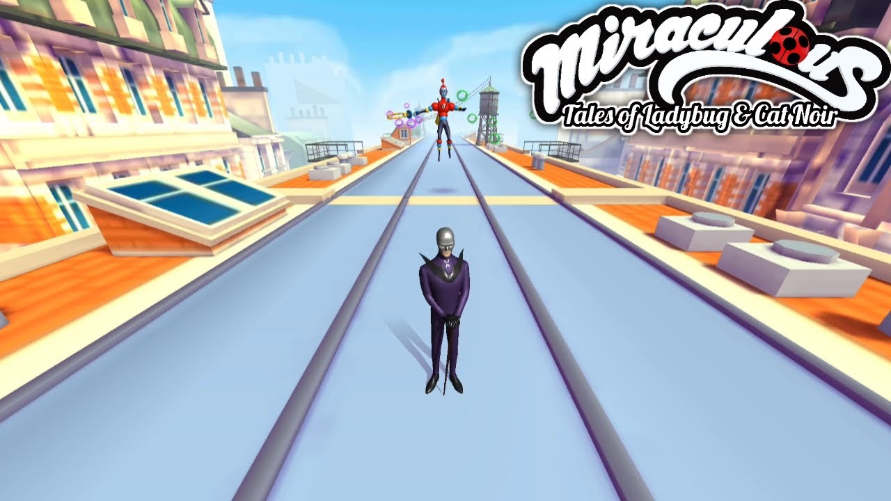 MIRACULOUS LADYBUG AND CAT NOIR RUN LEVELS 40 GAMEPLAY - YouTube