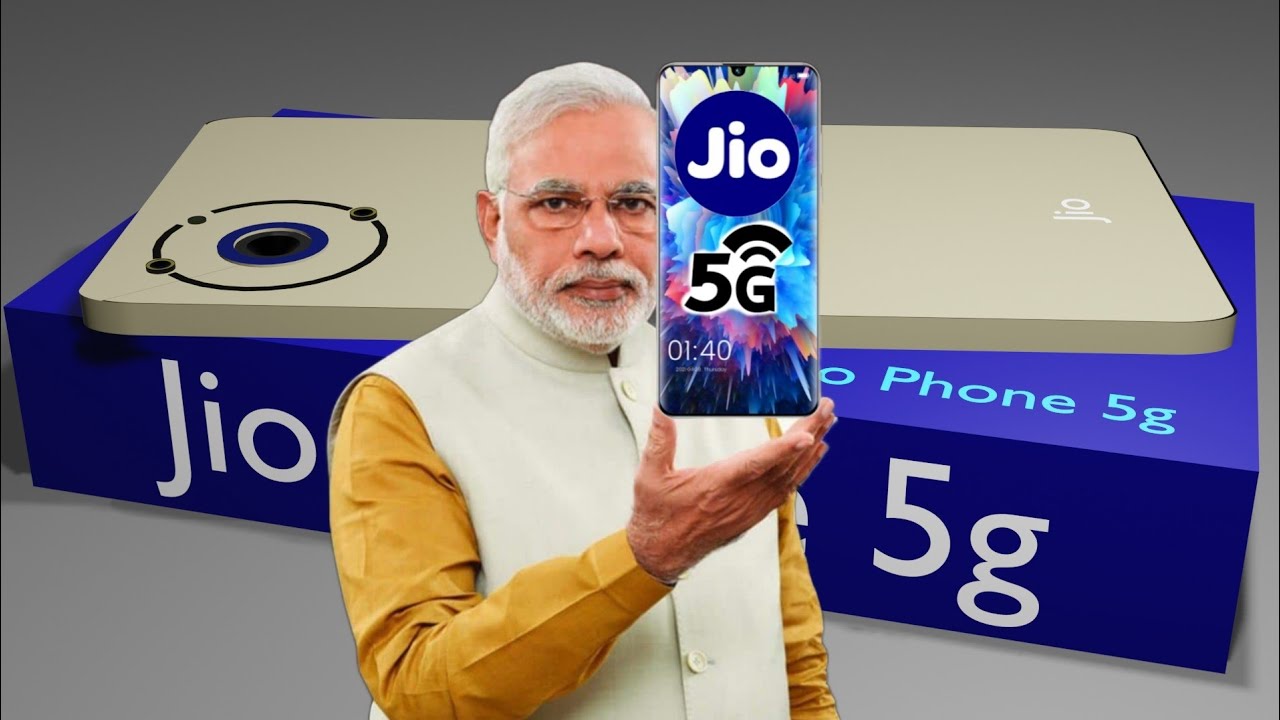 PM मोदी Announced Jio 5g | Jio Phone 5g First Looks | 50 MP Camera ...
