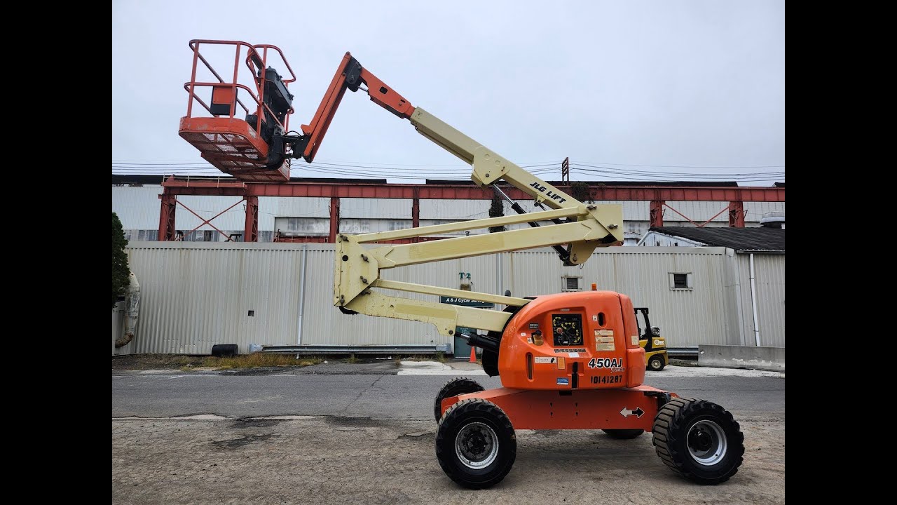 2013 JLG 450AJ 4x4 articulating Boom Lift with Ground Controls (969 ...