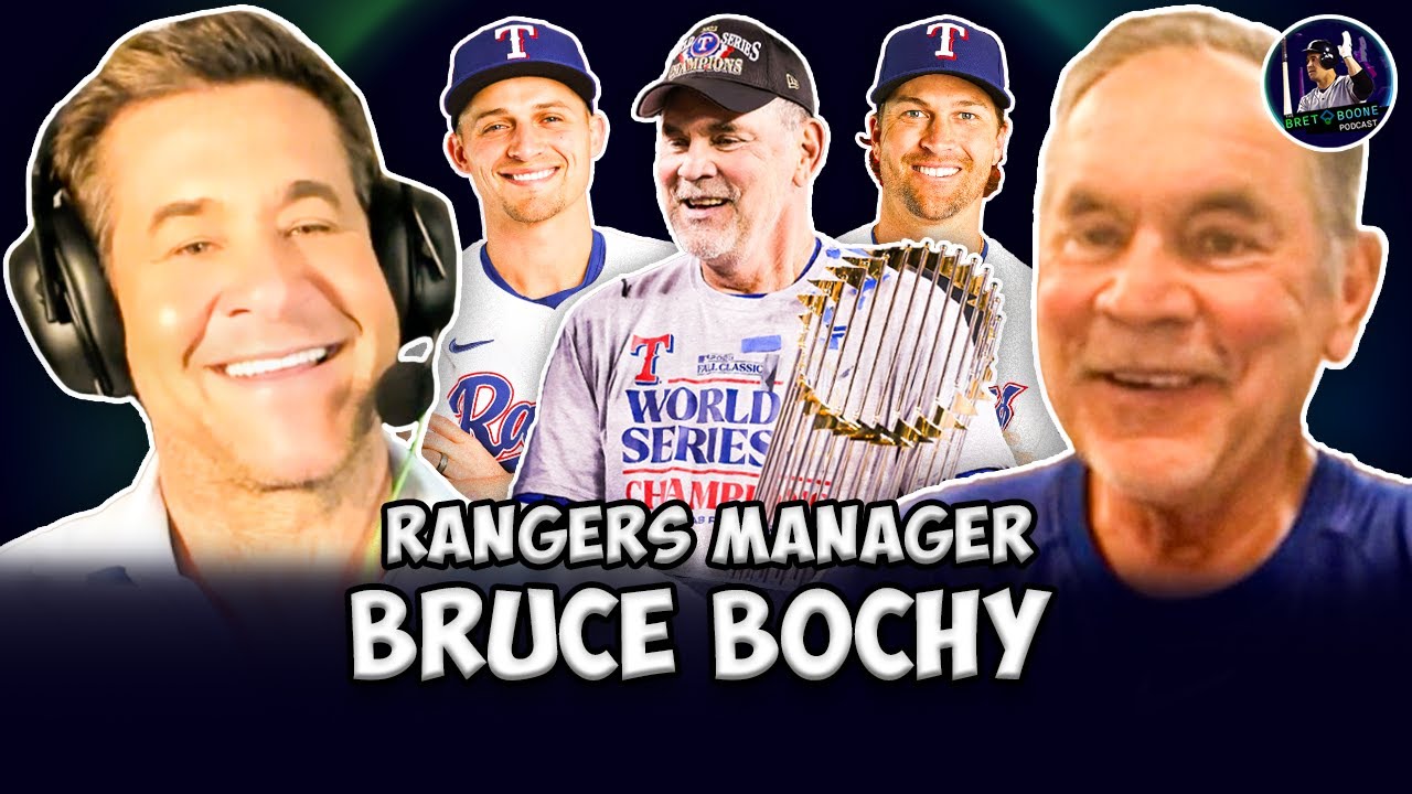 Rangers Manager Bruce Bochy | The Bret Boone Podcast - YouTube