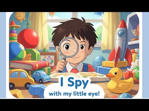 I Spy With My Little Eye… | Fun Game for Toddlers! - Let's Talk Aloud ...