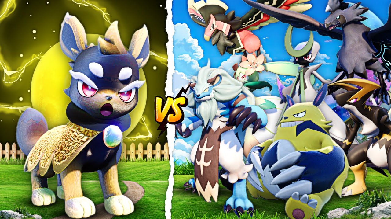 Golden Nox vs Every Tower Boss 😱 | Palworld Battle 🔥 - YouTube