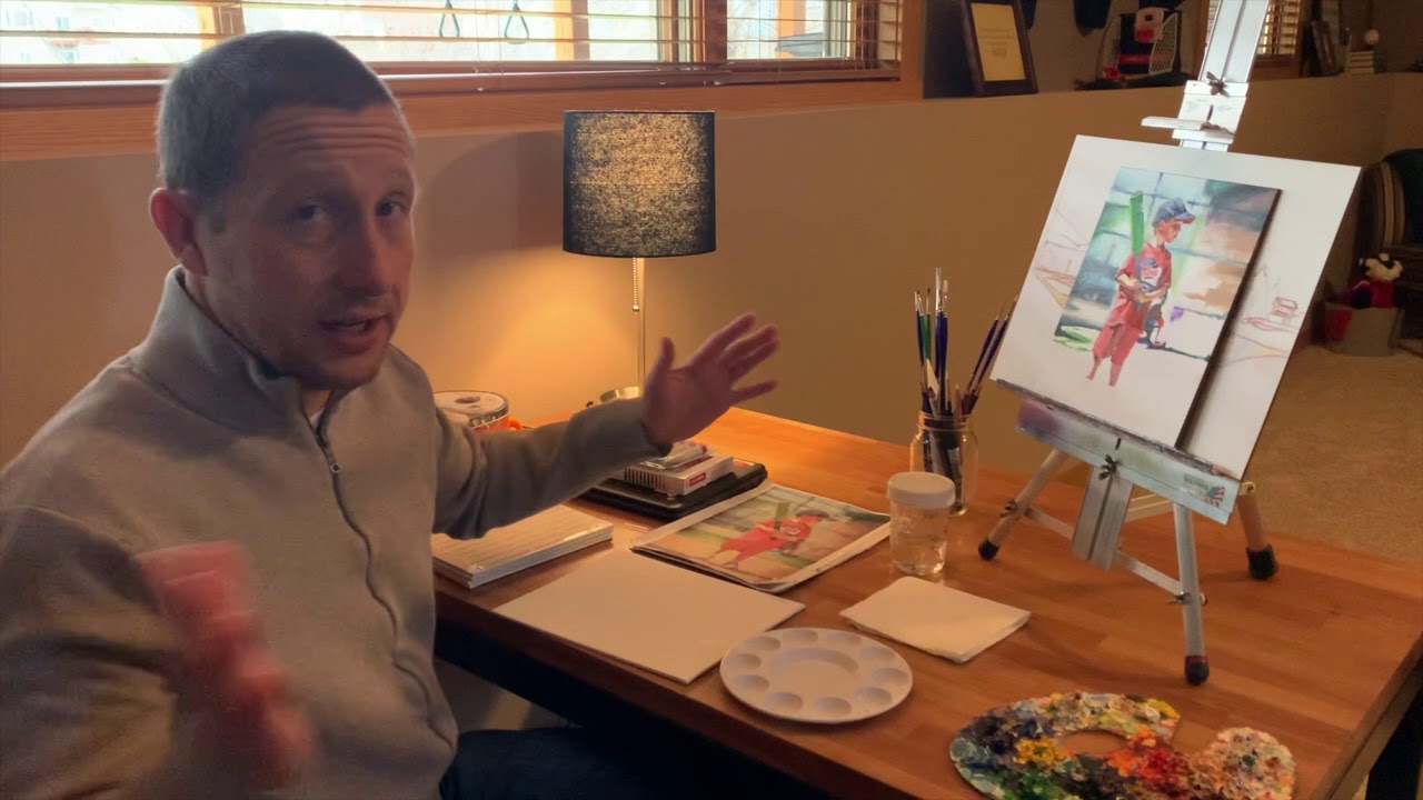 Painting Set Up - YouTube