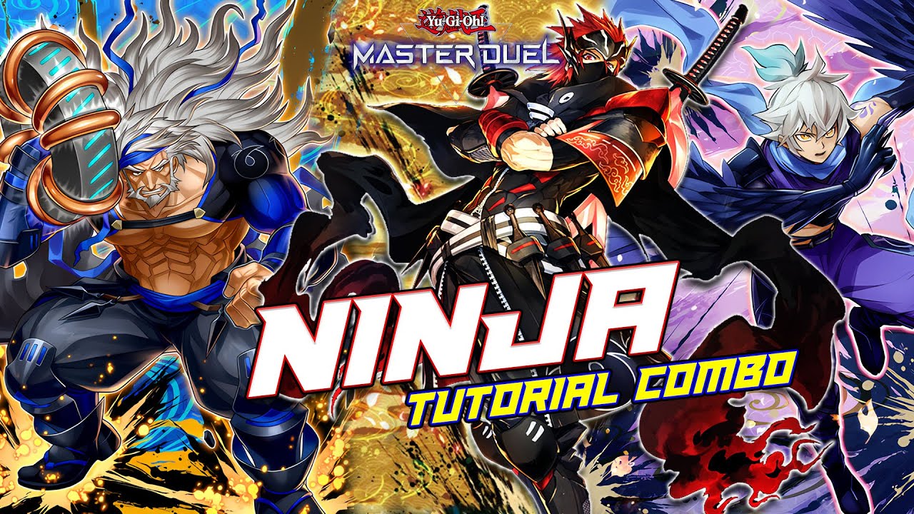 Master Duel - NINJA deck tutorial combo 1 card in new update Structure ...