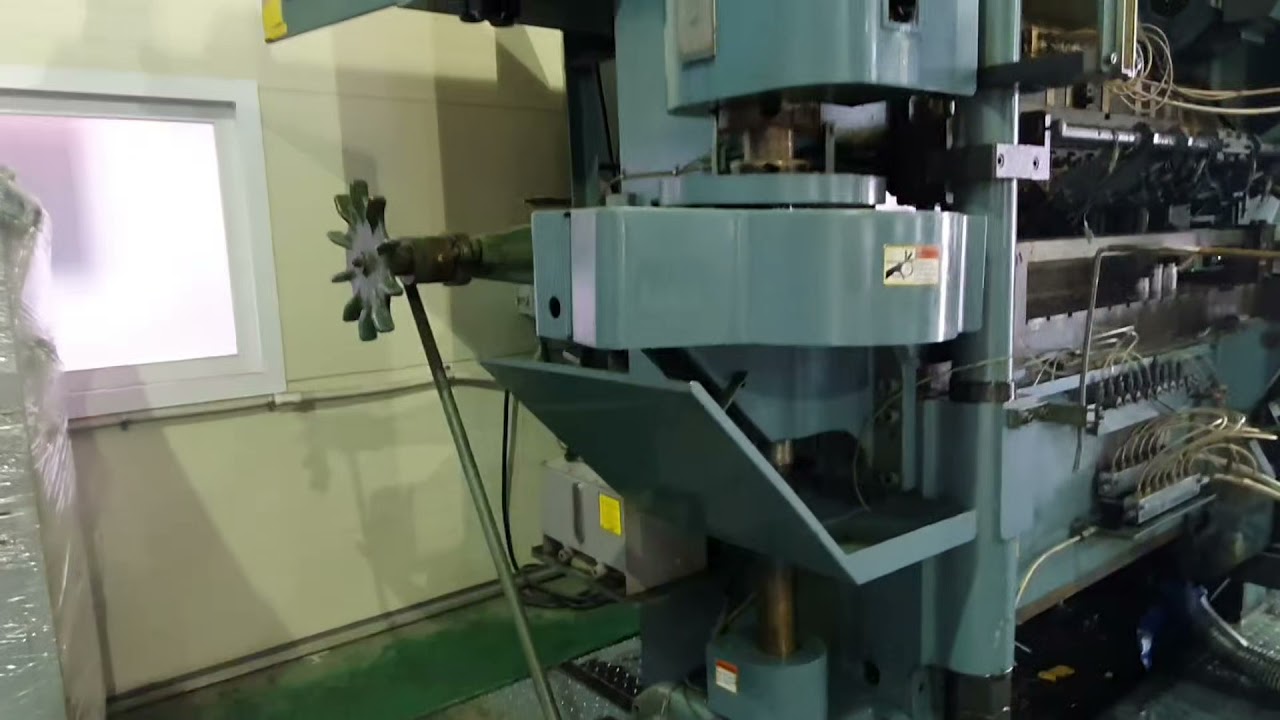 Asahi-Seiki transfer press TP-65D (#12328) - YouTube