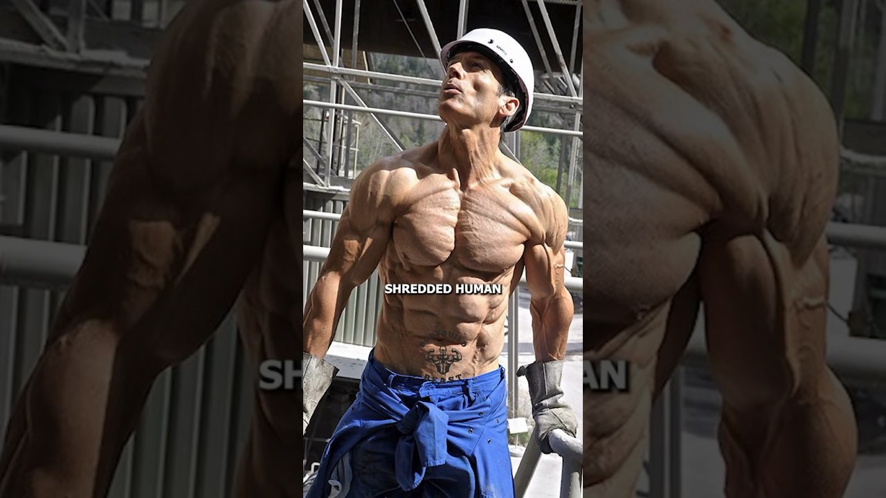 The World's Most Shredded Human Being #shorts #fitness - YouTube