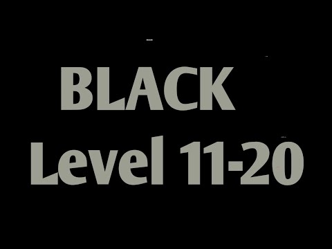 Black Level 11 12 13 14 15 till 20 Walkthrough Gameplay Android By Barte Bonte IOS BLACK Puzzle Game