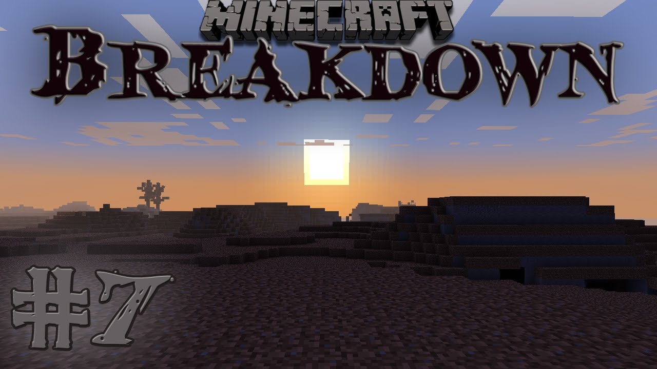Minecraft Breakdown Survival Let's Play: Ep. 7- Fortifications - YouTube