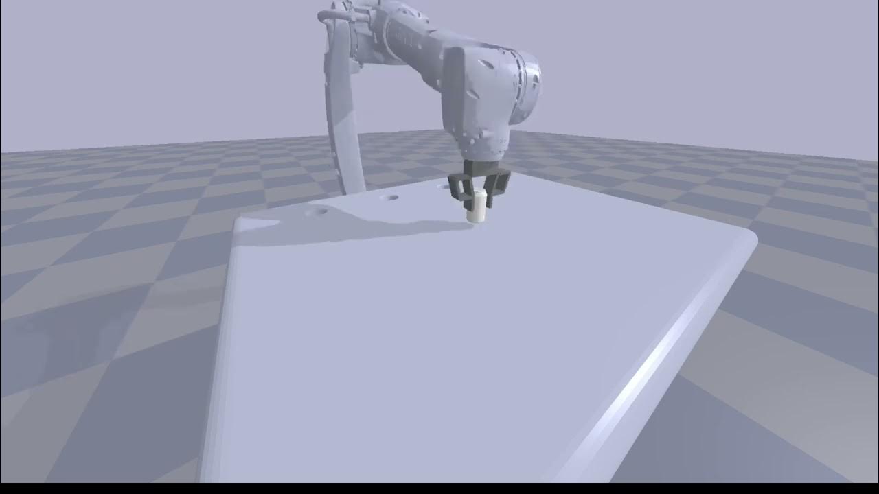 Robot Manipulation Simulation: contact and dynamics modeling and machine learning demonstration ...