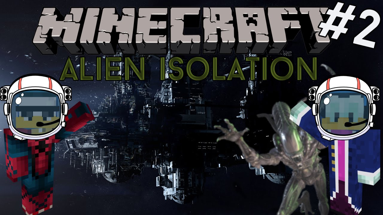 ENGSTE MINECRAFT MONSTER OOIT - ALIEN ISOLATION MINECRAFT #2 - YouTube