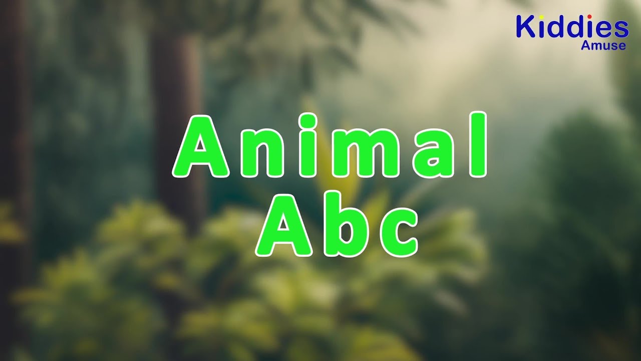 ABC Animals Song | Learn ABC Alphabet with Animals song + ABC lyrics ...