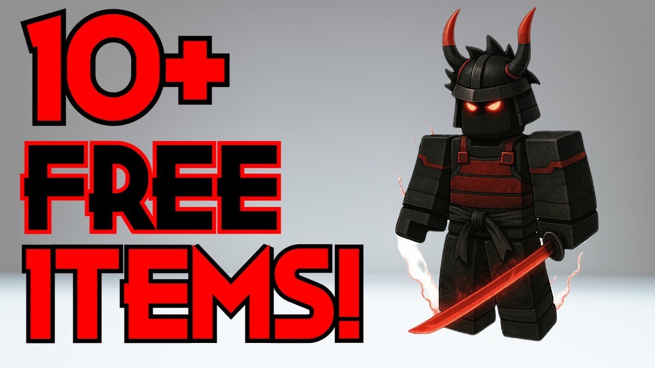 HURRY! 10+ BEST FREE ROBLOX ITEMS UGC ROBLOX EVENT [2025] - YouTube