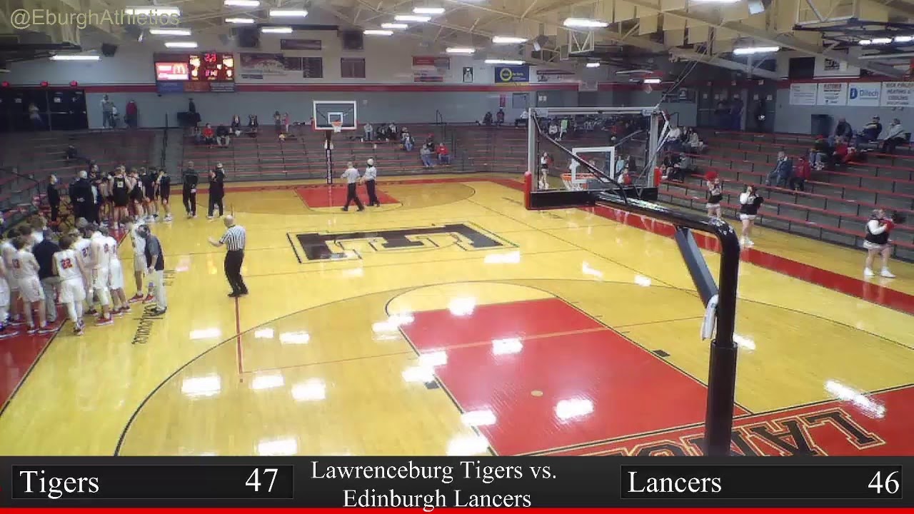 Lawrenceburg Tigers vs. Edinburgh Lancers Varsity - YouTube