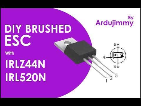 DIY Arduino Quadcopter From the Scratch - Part 2: Making Brushed ESC - YouTube