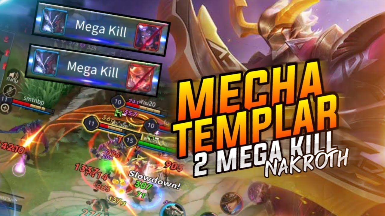 RoV •Nakroth Mecha templar Review - YouTube