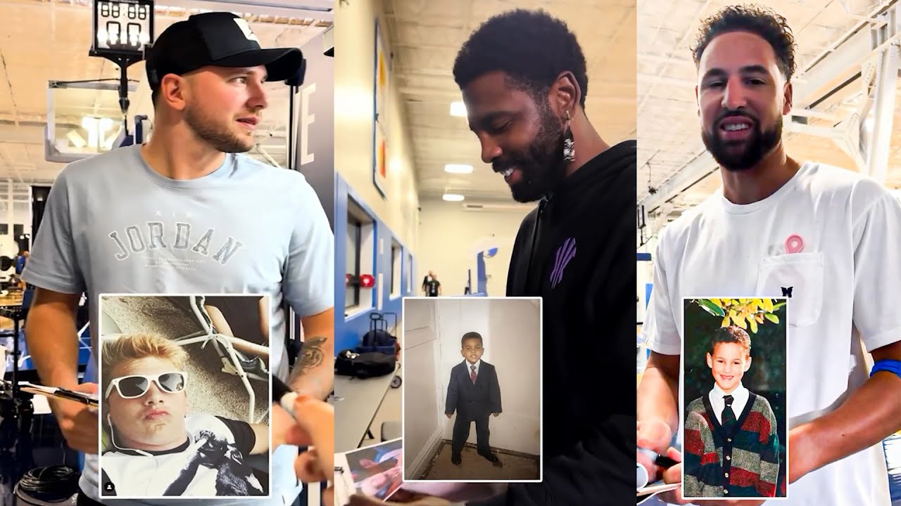 Luka Doncic's & Irving's Reaction When They Saw Their Funny Childhood ...