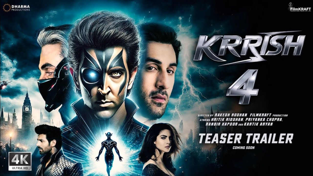 Krrish 4 - Official Trailer | Hrithik Roshan | Priyanka Chopra | Krrish 4 Release Date Update ...