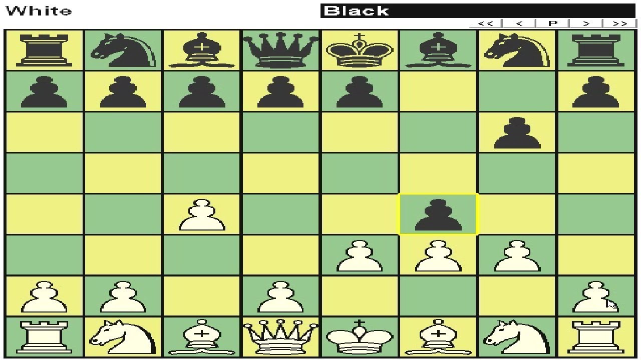 WinBoard v4.2.3 + GNUChess (Windows game 2001) - YouTube