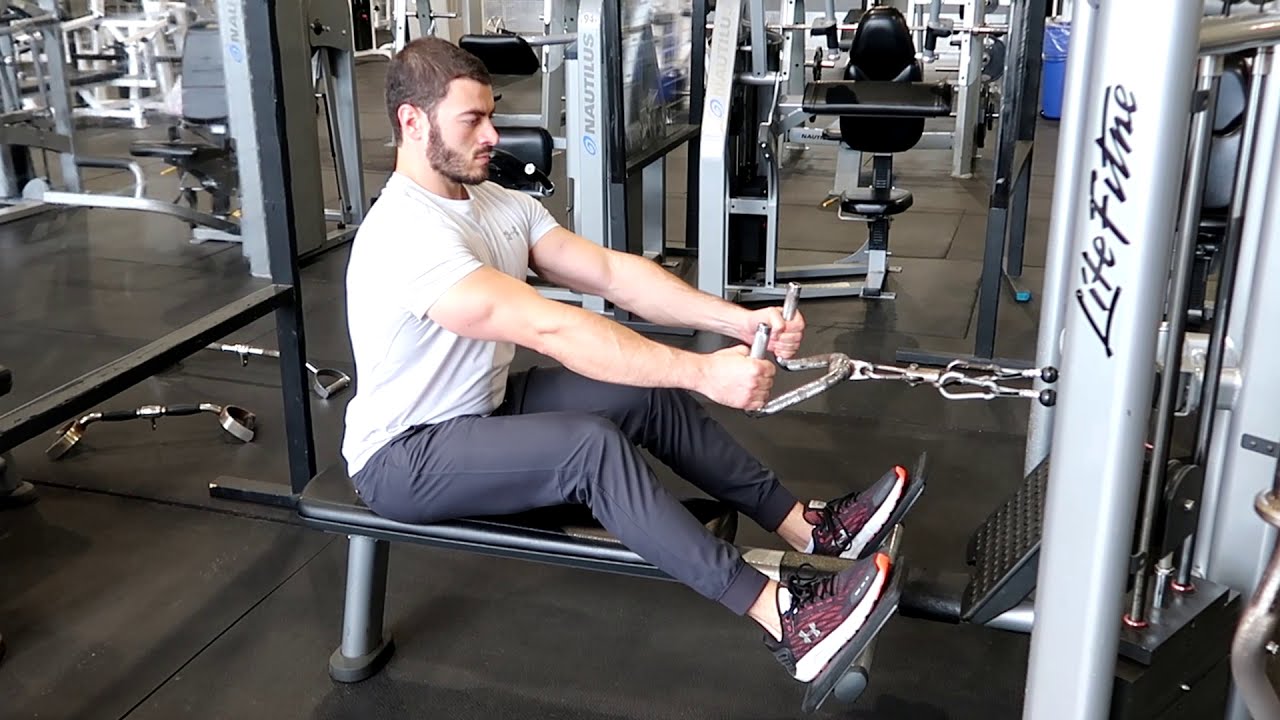 Seated Cable Row - Close-Grip Neutral - YouTube