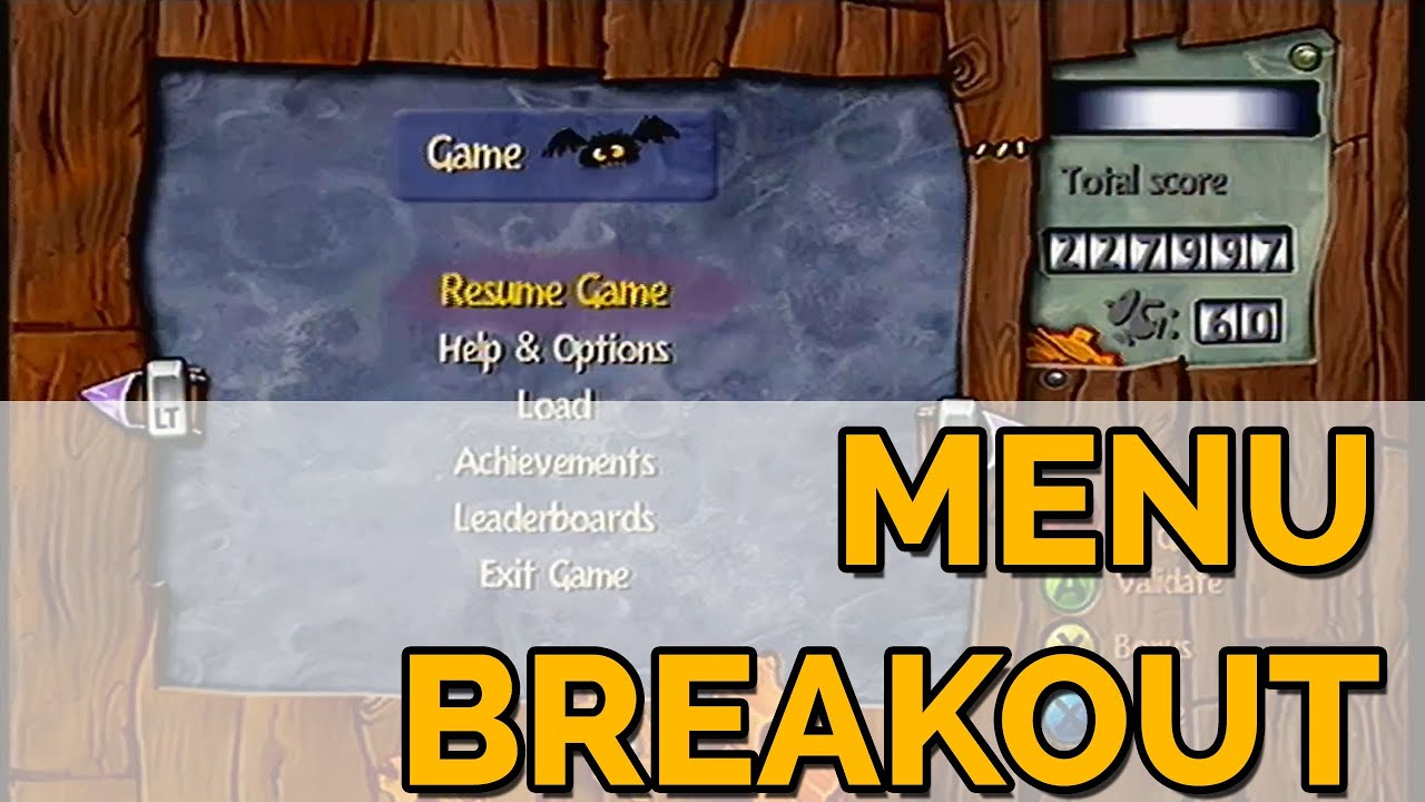 Rayman 3 -- Menu Breakout Glitch Tutorial - YouTube