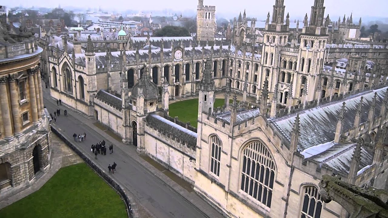 View from Tower of University Church of St Mary the Virgin - Looking ...