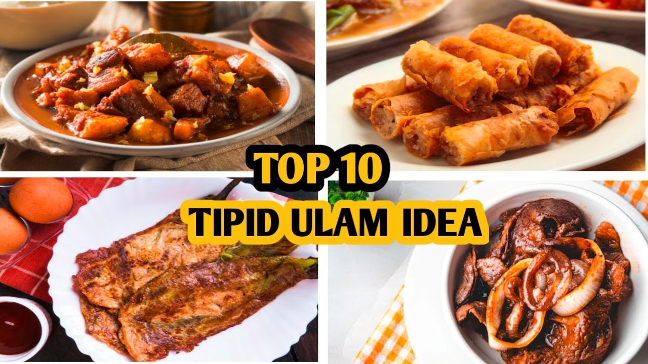 TOP 10 TIPID ULAM | EASY ULAM | BUDGET FRIENDLY ULAM - YouTube
