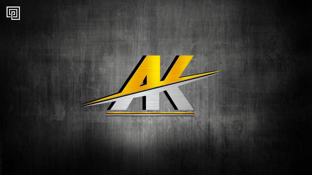AK professional logo | Ak logo in Pixellab | editing library logo ...