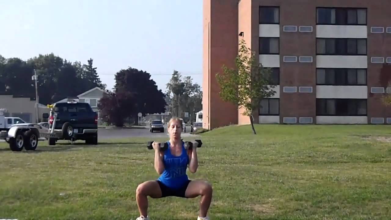 On the road workout - YouTube