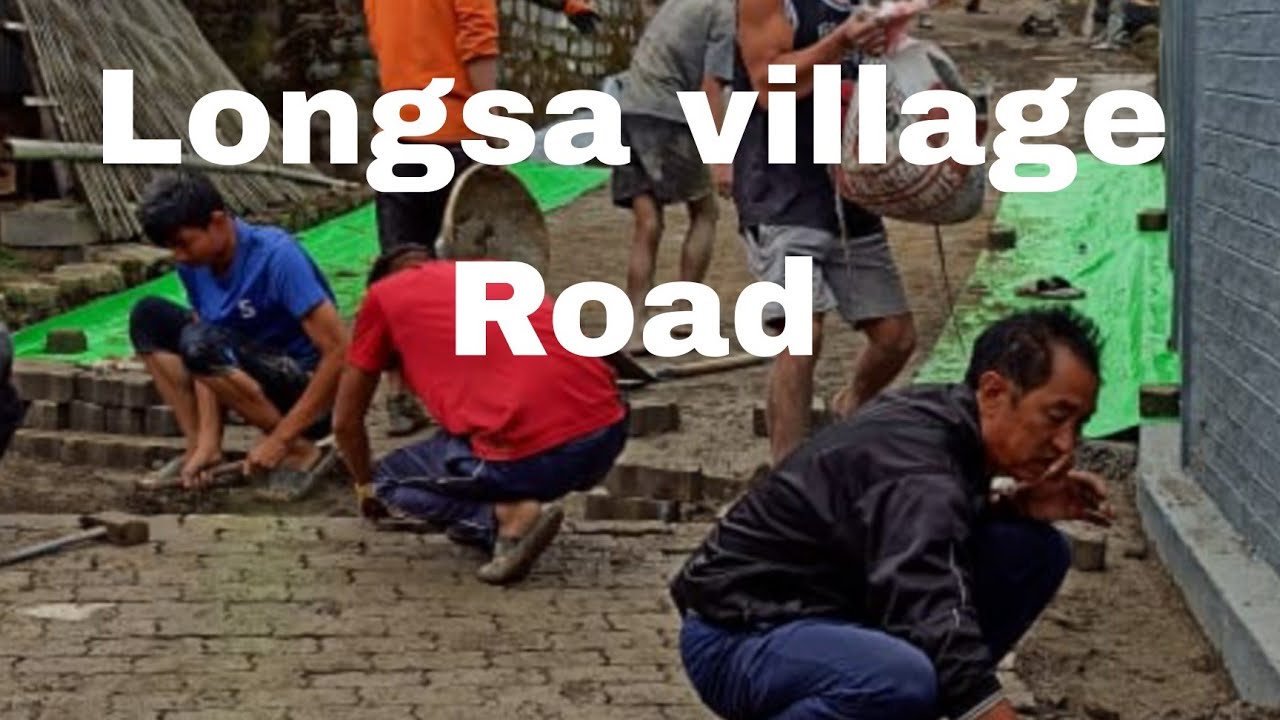 Longsa village road under construction.Wka Nagaland./June 2024 - YouTube