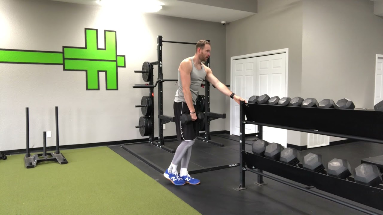 Supported 1-Arm, 1-Leg DB RDL - YouTube