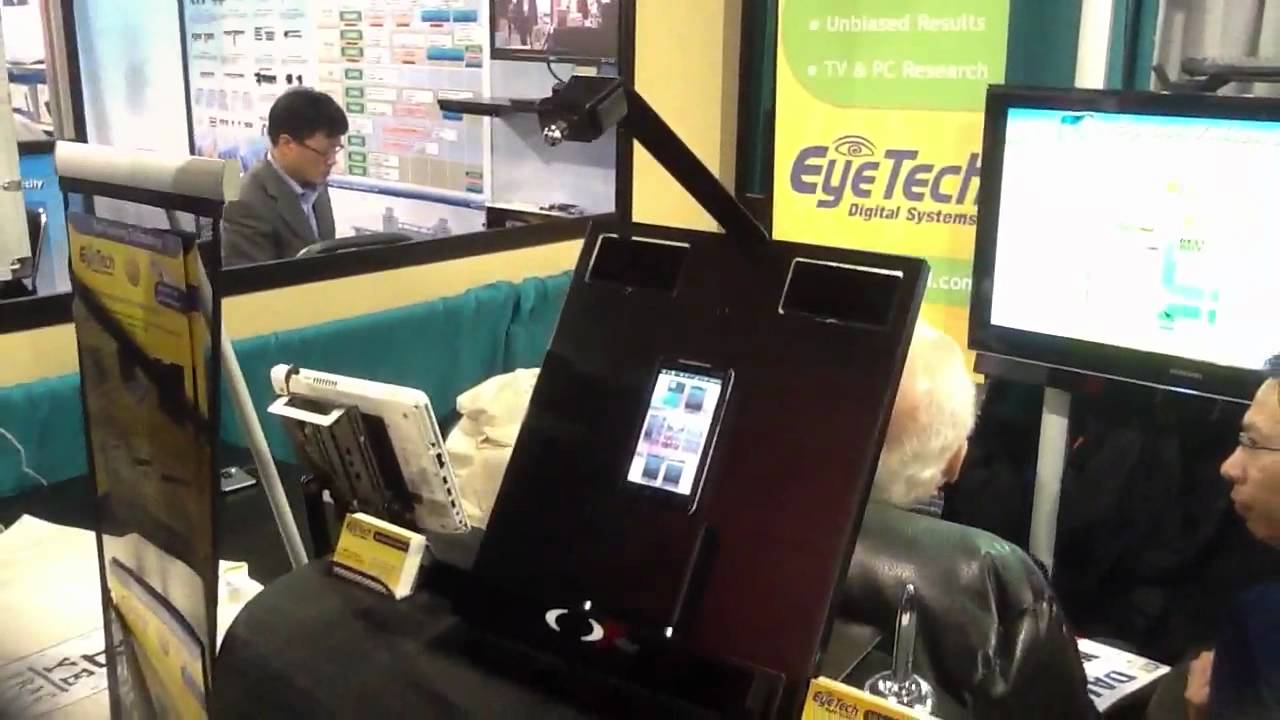 Eye Tracking at CES 2012 from EyeTech - YouTube