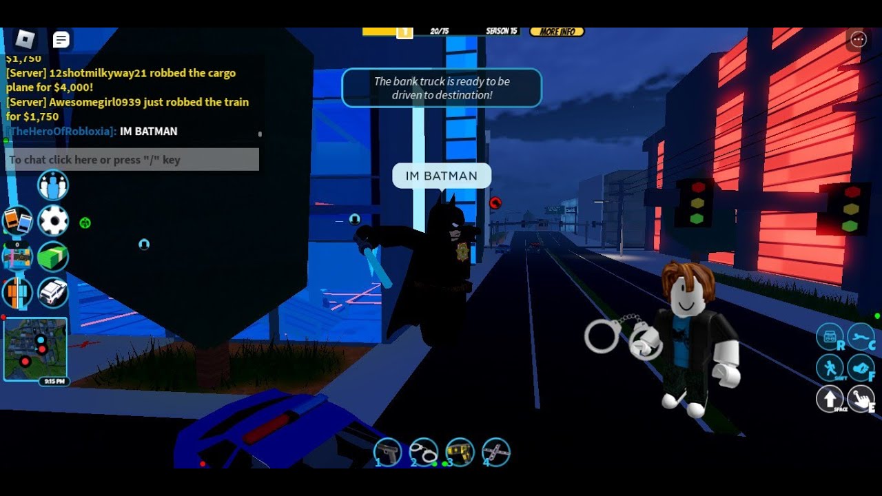 I arrested people in JailBreak!!!! - YouTube