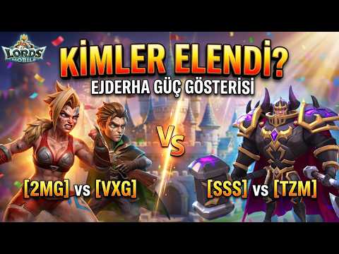 Ejderha Güç Gösterisi'nde Nefesler Tutuldu: Kimler Elenecek? Lords mobile #lordsmobile