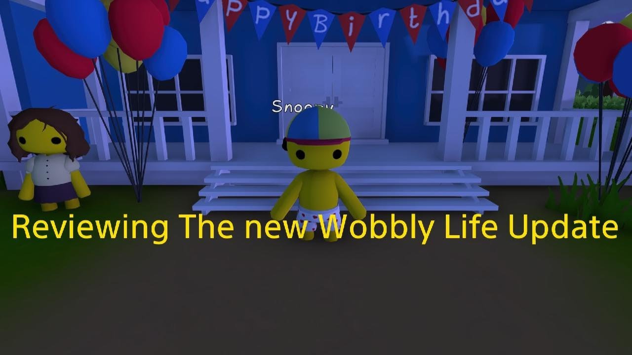 Reviewing the new wobbly Life update - YouTube