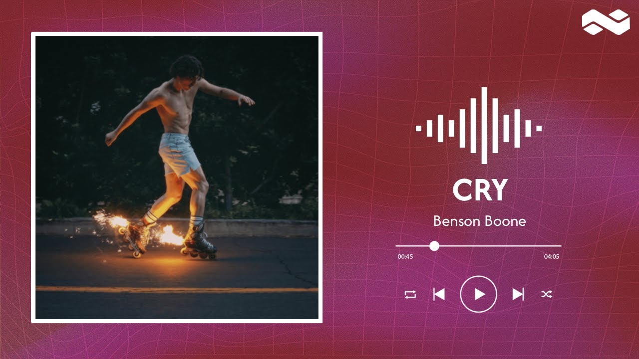 Benson Boone // Cry (lyrics) - YouTube