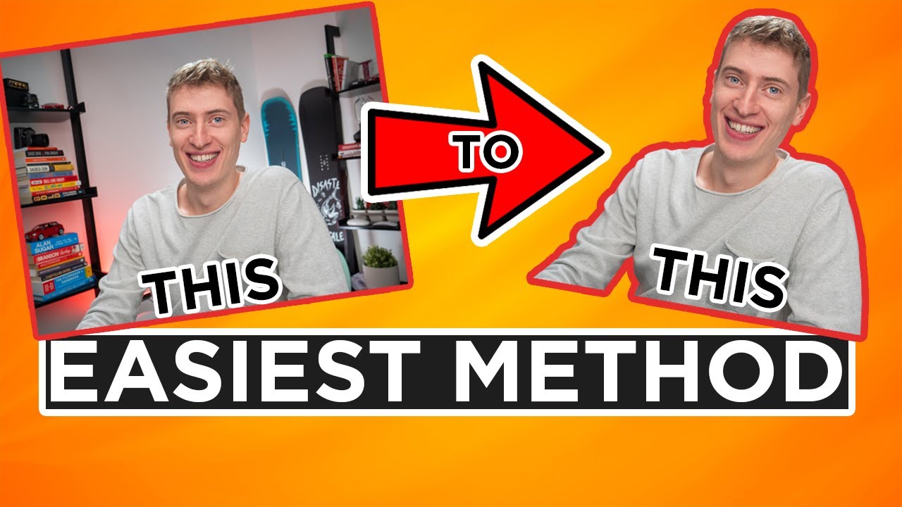 Print on Demand Design Help! Removing the Background Easily - YouTube