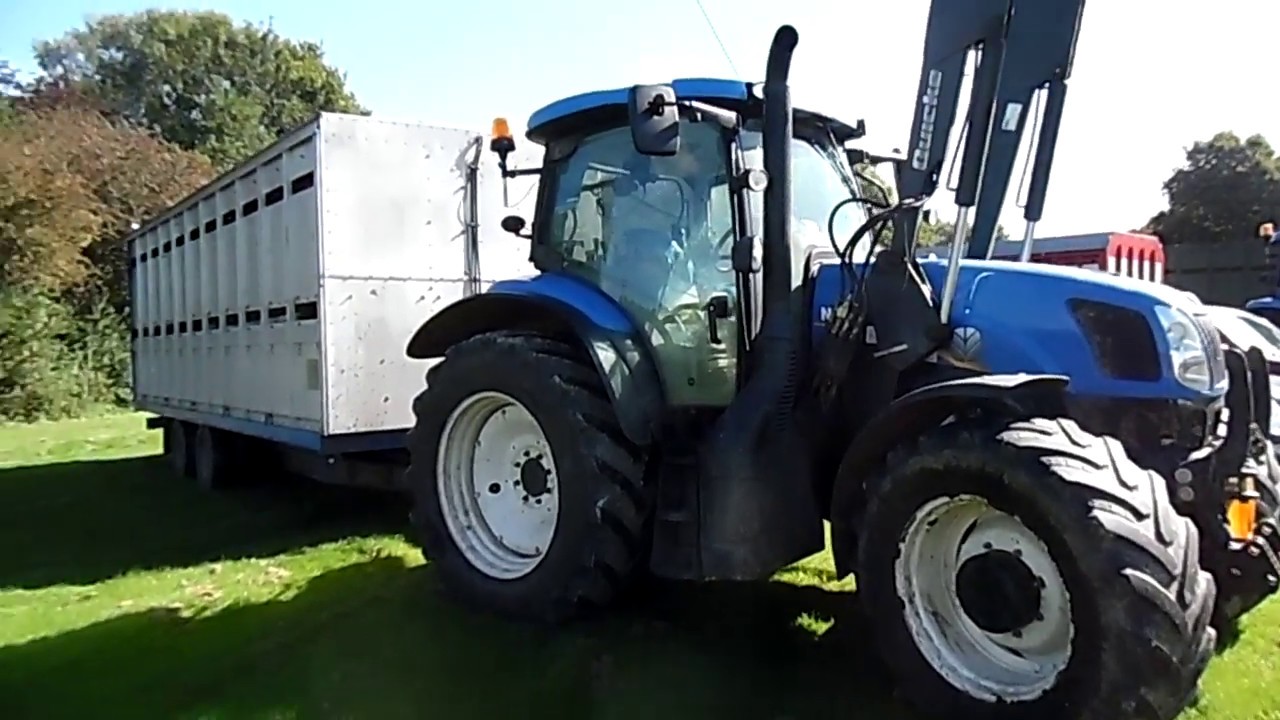 NEW HOLLAND T6 175 - YouTube