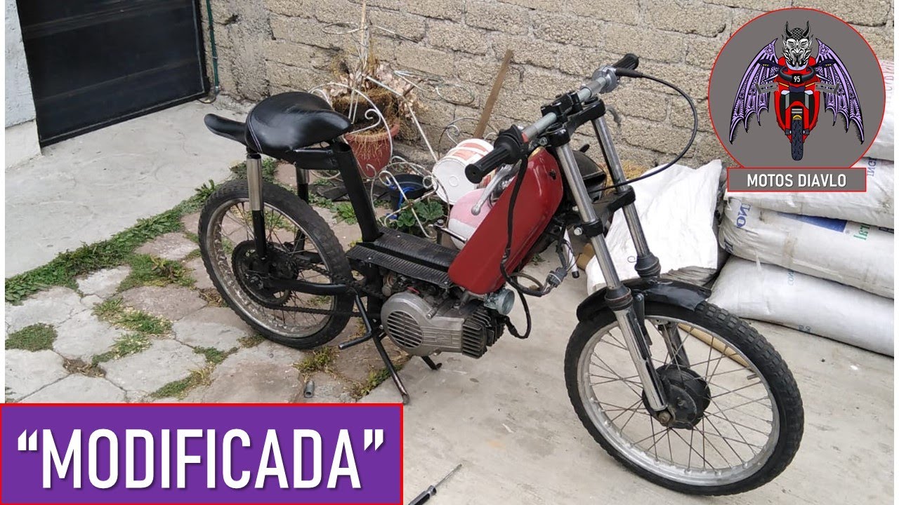 Carabela Chispa 60cc MODIFICADA !! | Motos Diavlo - YouTube