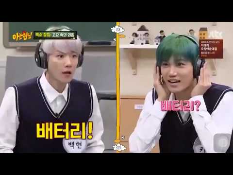 EXO Kai Baekhyun Funny Whisper Challenge at Knowing brothers Ep 208 Full HD