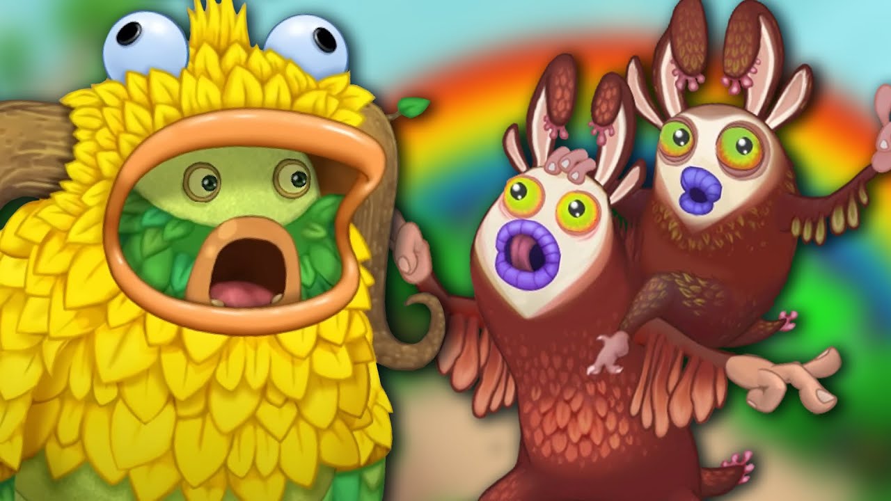 NEW Rare HippityHop on Faerie Island! (My Singing Monsters) - YouTube