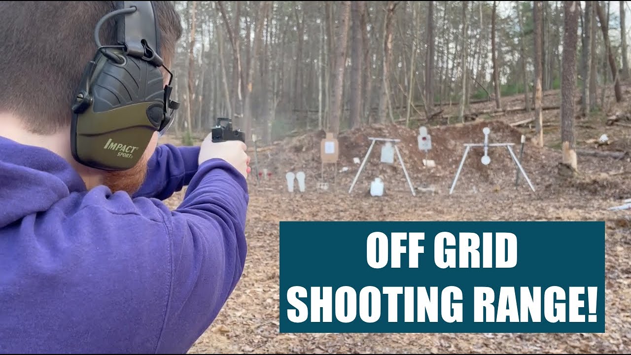 Off Grid Shooting Range! - YouTube
