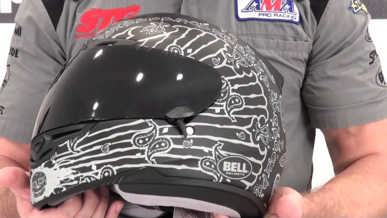 Bell RS-1 Panic Zone Helmet Video Review from SportbikeTrackGear.com ...